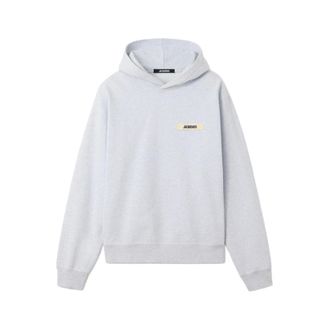 Jacquemus Homme, Sweatshirts et sweats &agrave; capuche, Gris, Taille: 2XL Le Sweat &agrave; capuche Gros Grain