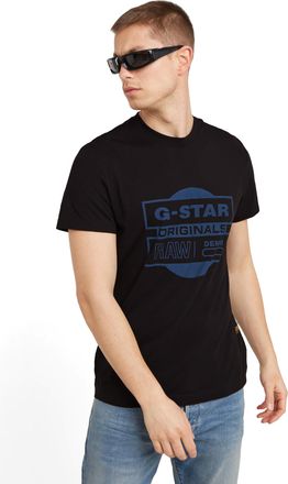 G-Star Herren Originals Underground T-Shirt Schwarz (dk Black D25443-8415-6484) M