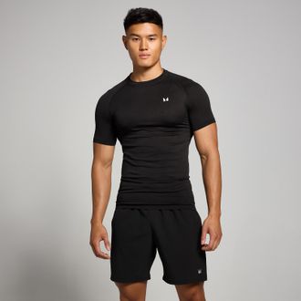 MyProtein T-shirt sans coutures MP Tempo Pillar Graphic pour hommes - Noir - XXL