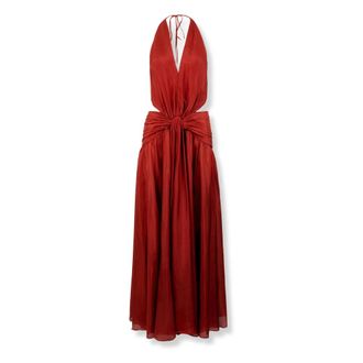 Zimmermann Femme, Robes, Rouge, Taille: 40 FR Robe Longue Indra