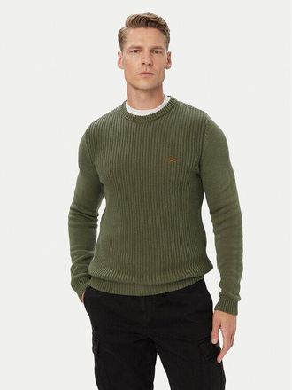 Aeronautica Aeronautica Militare Pullover 262MA1571UL00409 Khakifarben Regular Fit