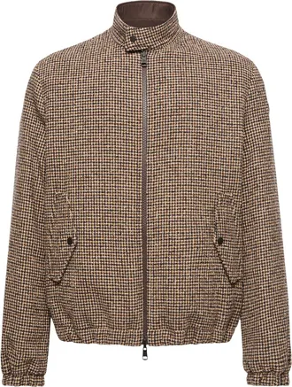 Moncler Moncler Doudoune-chemise R&eacute;versible Ebrodel, Homme, Marron, Taille: 0