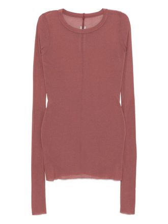 Rick Owens Gestricktes Oberteil - Rot