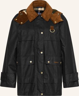 Barbour Jacke Wrenwood Wax Mit Abnehmbarer Kapuze braun