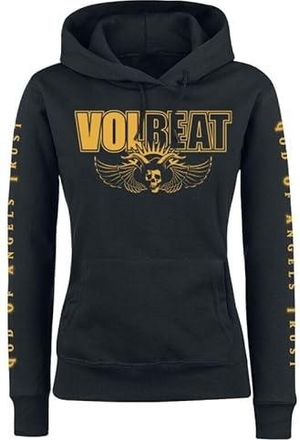 Volbeat God of Angels Trust Femme Sweat-Shirt à Capuche Noir L