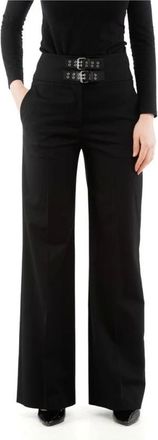 Moschino Femme, Pantalons, Noir, Taille: 36 FR Wide Pantalons