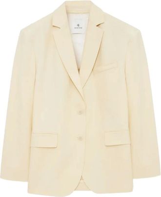 Anine Bing Femme, Vestes, Jaune, Taille: 42 FR Quinn Blazer