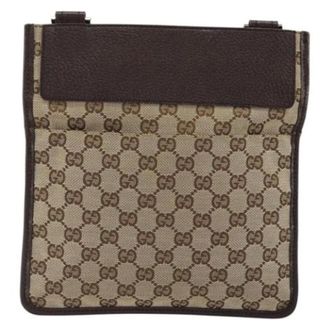 Gucci Sac bandouli&egrave;re vintage Pre-owned - Femme - Pre-owned - Brun - Taille: ONE Size
