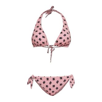 Dolce & Gabbana Zweiteiliger Badeanzug - - Swimwear - Damen - Rosa - XL