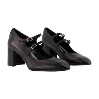 Carel Womens Alice Flex Pumps - Carel Leather Black Shoes