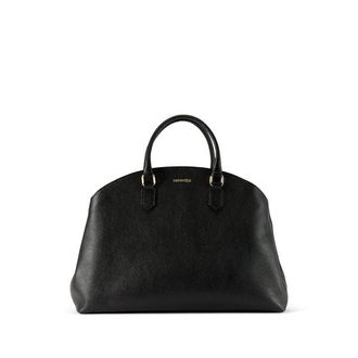 Saison 1865 Sac &agrave; main Hadrien en cuir grain&eacute;
