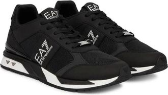 Emporio Armani Emporio Armani Ea7, Homme, Chaussures, Noir, Taille: 44 EU Mens Baskets Chaussures Black Noos