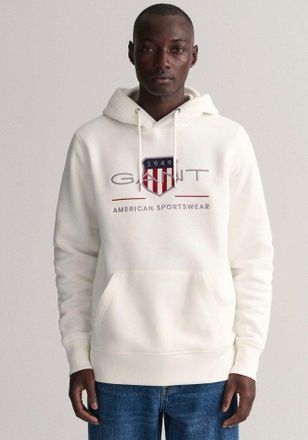 GANT Hoodie REG ARCHIVE SHIELD HOODIE mit modischer Logostickerei auf der Brust