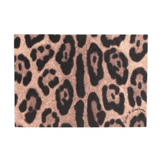 Dolce & Gabbana Leopard Print Umschlag Papier Postkartenhalter - - Accessories - Damen - Mehrfarbig - ONE SIZE