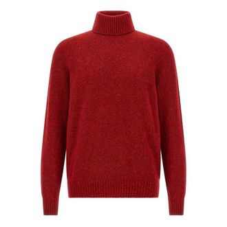 Brunello Cucinelli Homme, Pulls, Rouge, Taille: L Knop Sweater