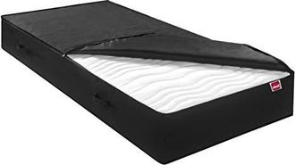 Abeil Housse de Protection Compl&egrave;te de Matelas 140 x 200 cm, Noir