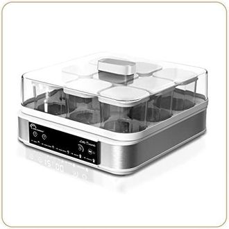 Little Balance 8448 Yaourtière Dessertière Joghurtbereiter, Kunststoff