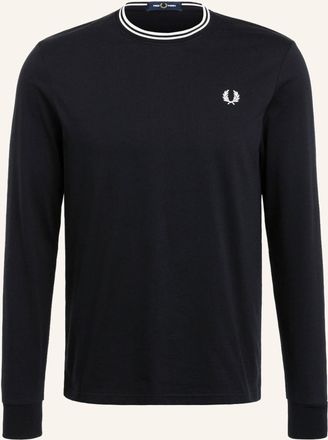 Fred Perry Longsleeve schwarz
