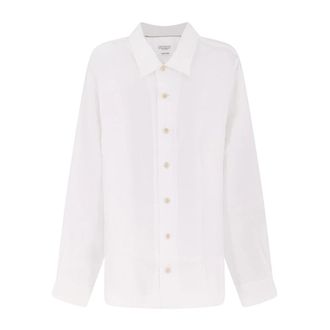 Brunello Cucinelli Patch-Pocket Leinenhemd - - Shirts - Herren - Wei&szlig; - L