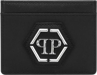Philipp Plein Credit Cards Holder Hexagon - - Accessories - unisex - Schwarzk - ONE SIZE