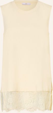 Riani Riani Top Mit Spitze beige
