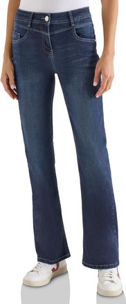 Cecil Bootcut Jeans Dark Blue wash 31