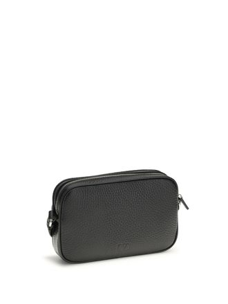 Valentino Garavani Mens Rockstud Mini Shoulder Bag Nero Calf Leather Bos Taurus Beauty Cases
