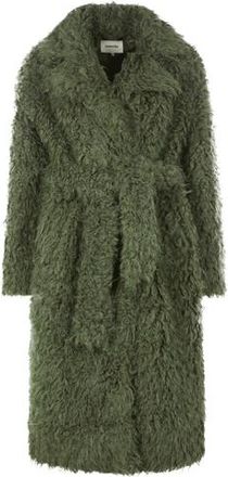 Saison 1865 Manteau long en fausse fourrure