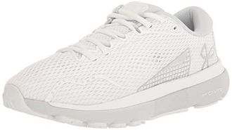 Under Armour Homme UA HOVR Infinite 5 Performance Technique, 101 White Halo Gray Metallic Silver, 41 EU