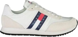 Tommy Hilfiger Polyester Sneaker - - Shoes - Herren - Wei&szlig; - 46 EU