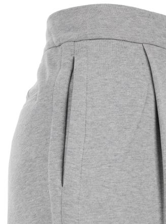 Dries Van Noten Womens Grey Sweatpants Fabric Cotton Trousers