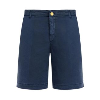 Vilebrequin Ponche Tencel Satin Bermuda Shorts - - Shorts - Herren - Blau - W34