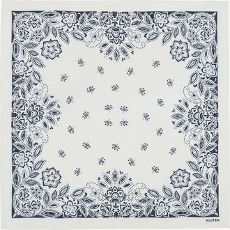 Kujten Grand bandana soie-cachemire - Grand Bandana Helia
