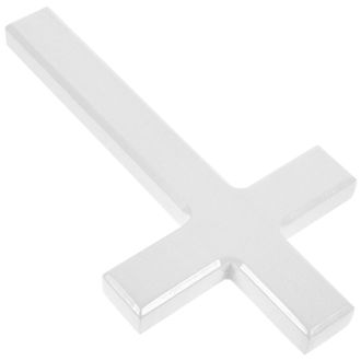 BESPORTBLE Holzkreuz Wand Wei&szlig; Kompakt 21cm Sicherer Halt Religi&ouml;se Dekoration f&uuml;r Wohnzimmer B&uuml;ro