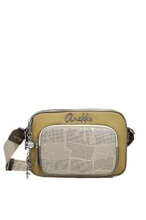 Anekke sac &agrave; &eacute;paule bandouli&egrave;re Muse Branch Crossbody Bag Multicolor marron clair