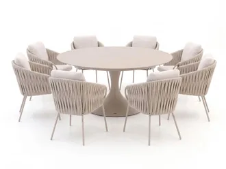 Suns Dolce/Nova &oslash;170cm dining tuinset 9-delig
