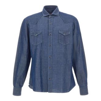 Barba Homme, Chemises, Bleu, Taille: 2XL Dandy Life Shirt