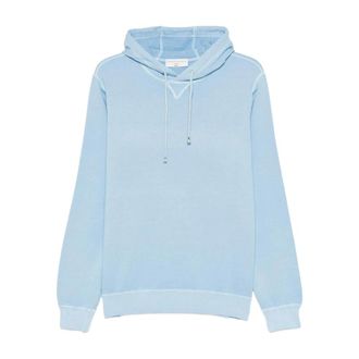 FILIPPO DE LAURENTIIS Baumwoll-Hoodie - - Sweatshirts & Hoodies - Herren - Blau - S