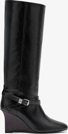 Ganni Botte haute noire Kat Noir - Pour Femme