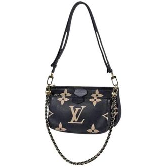 Louis Vuitton Sac bandouli&egrave;re Pre-owned Pochette - Femme - Pre-owned - Noir - Taille: ONE Size