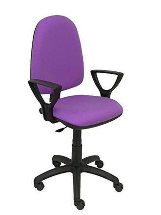 Piqueras y Crespo Stuhl Ayna Bali Lila mit Armlehnen