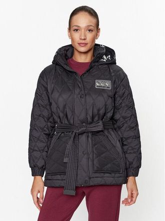 Guess Winterjacke V3BL02 WFS82 Schwarz Regular Fit