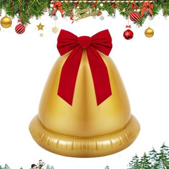 Generic Aufblasbare Weihnachtskugel - Urlaubsornament von 55,8 cm, festliche Jingle-Dekoration, tragbarer Riesen-Gartenballon-Dekorateur | große Weihnachtsdek
