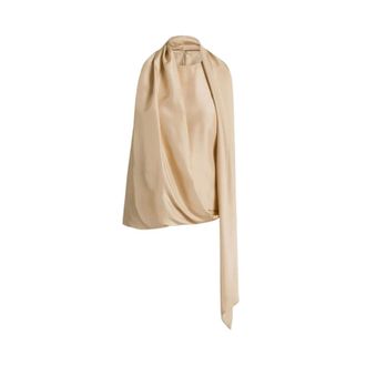 Alberta Ferretti Damen, Oberteile, Beige, SGr&ouml;&szlig;e