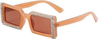 Generic Lunettes de soleil design 2025 Diamond Street Shooting pour hommes et femmes, vacances en plein air, plage (couleur : C, taille : moyen)
