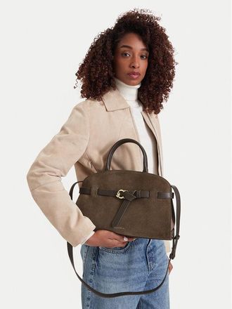 Coccinelle Handtasche TLB Coccinellesabine Suede Bi E1 TLB 18 04 01 Khakifarben