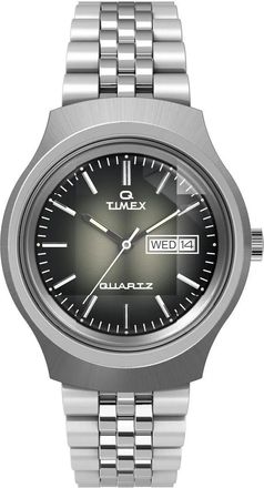 Timex Uhren - Quarz-Analoguhr Q Timex Reissue Dégradé - Gr. unisize - in Grau - für Damen