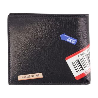 Balenciaga Unisex Cash Squa Fol Wallet Leather Multi Lambskin Accessories