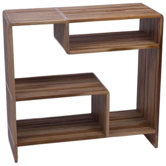 Amadeus Amadeus - Console Calopsite grand mod&egrave;le en teck