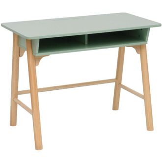 Mobili Rebecca Mobili Rebecca - Bureau pour enfants Rebecca Mobili Luan 70x90x50 mdf Pin Vert deau Marron